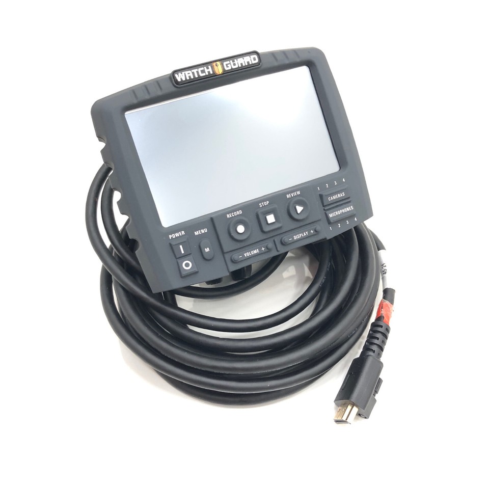 WatchGuard 4RE DVR2 Vehicle Audio Video Recording System w/ Display ...