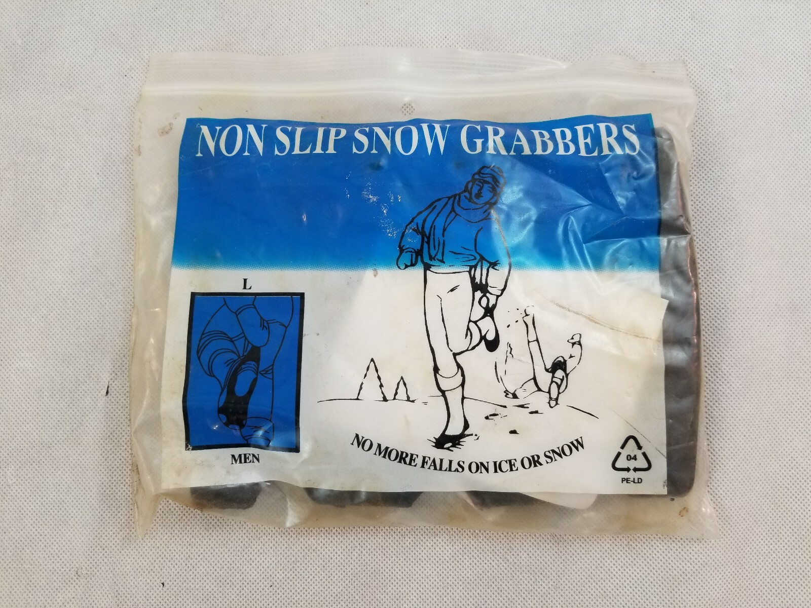 Non Slip Snow Grabbers Men No More Falls On Ice Or Snow Fast Ship | eBay