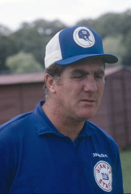 Head Coach Alex Webster Of The New York Giants Looks On 1971 OLD PHOTO ...