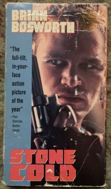 Stone Cold 1991 Brian Bosworth Movie VHS Video Tape RCA Columbia ...