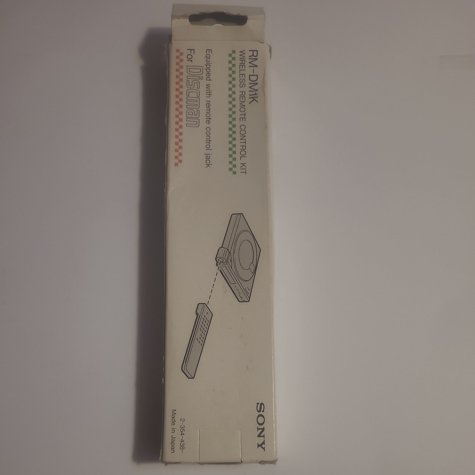 Sony D-25 Rm-dm1k Wireless Remote Control Kit | eBay