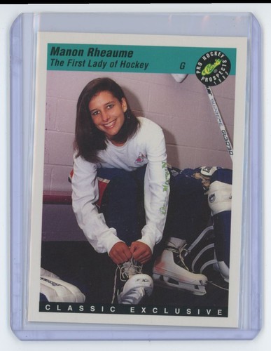 1993-94 Classic Prospects Rookie Manon Rheaume Hockey Cards #3 | eBay
