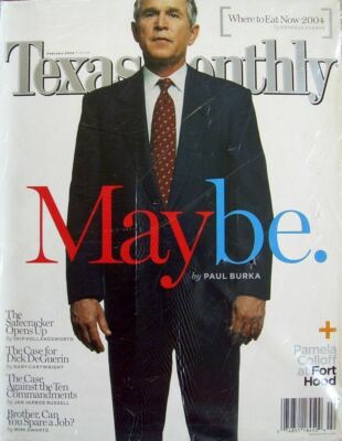 Texas Monthly Magazine February 2004 George W Bush | eBay