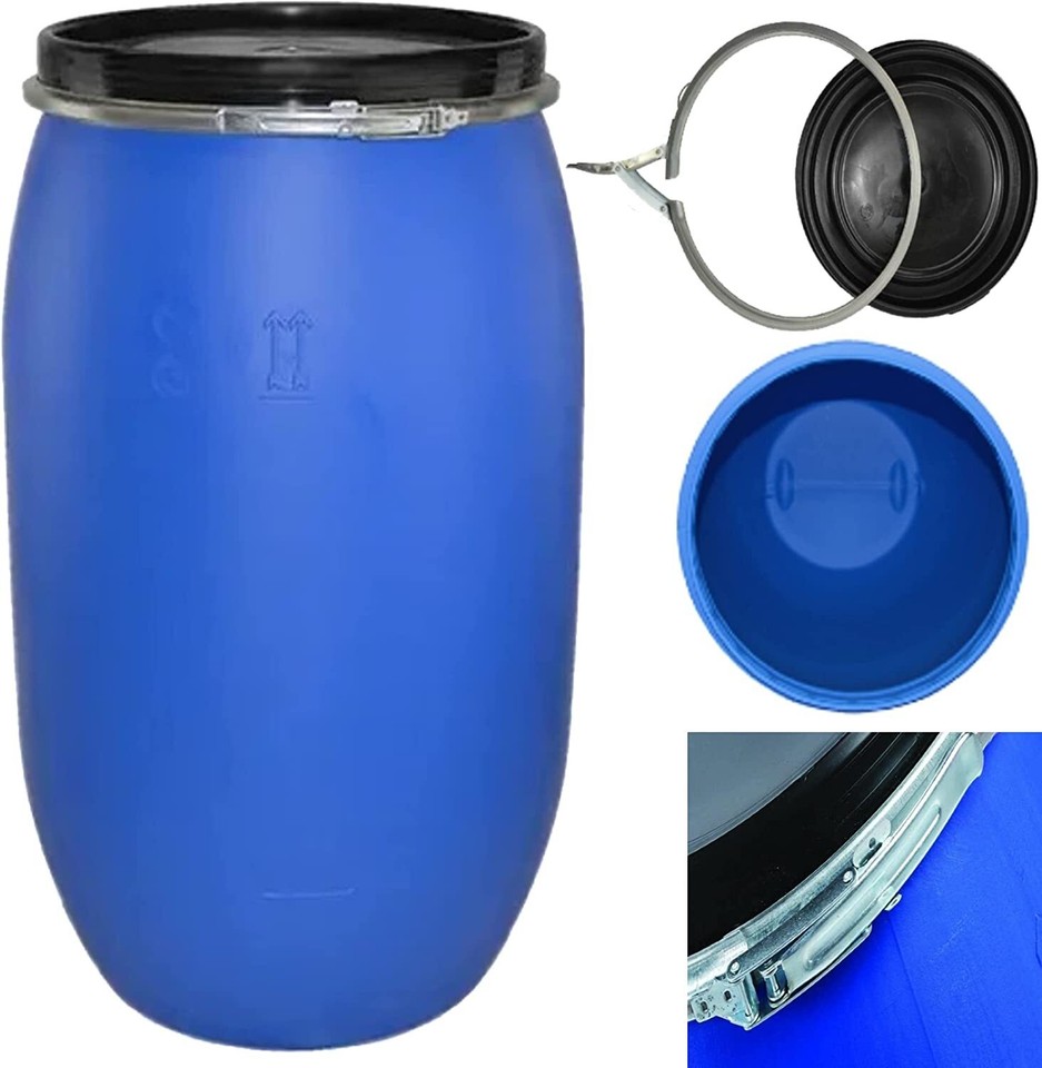 shipping drum barrel export container 205l 210l 220l lockable | eBay UK
