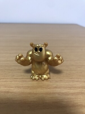 Gold Sulley Ooshies Disney+ Plus Woolworths Mini Toy Figure Collectible ...