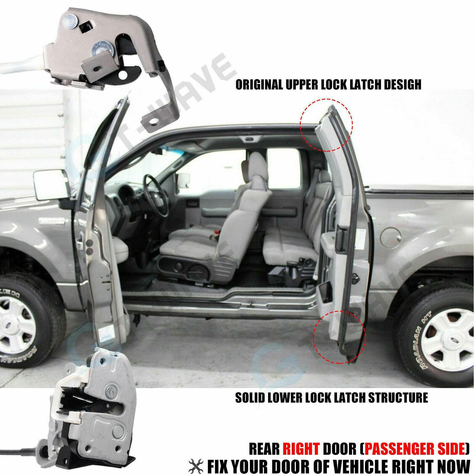 Rear Right Lower&Upper Door Lock Latch Assembly fit 97-03 Ford F150 ...