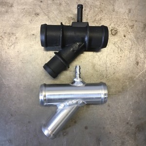 Aluminium Coolant Y Hose Pipe Flange Housing 1K0121087H 2.0 TFSI VW | eBay