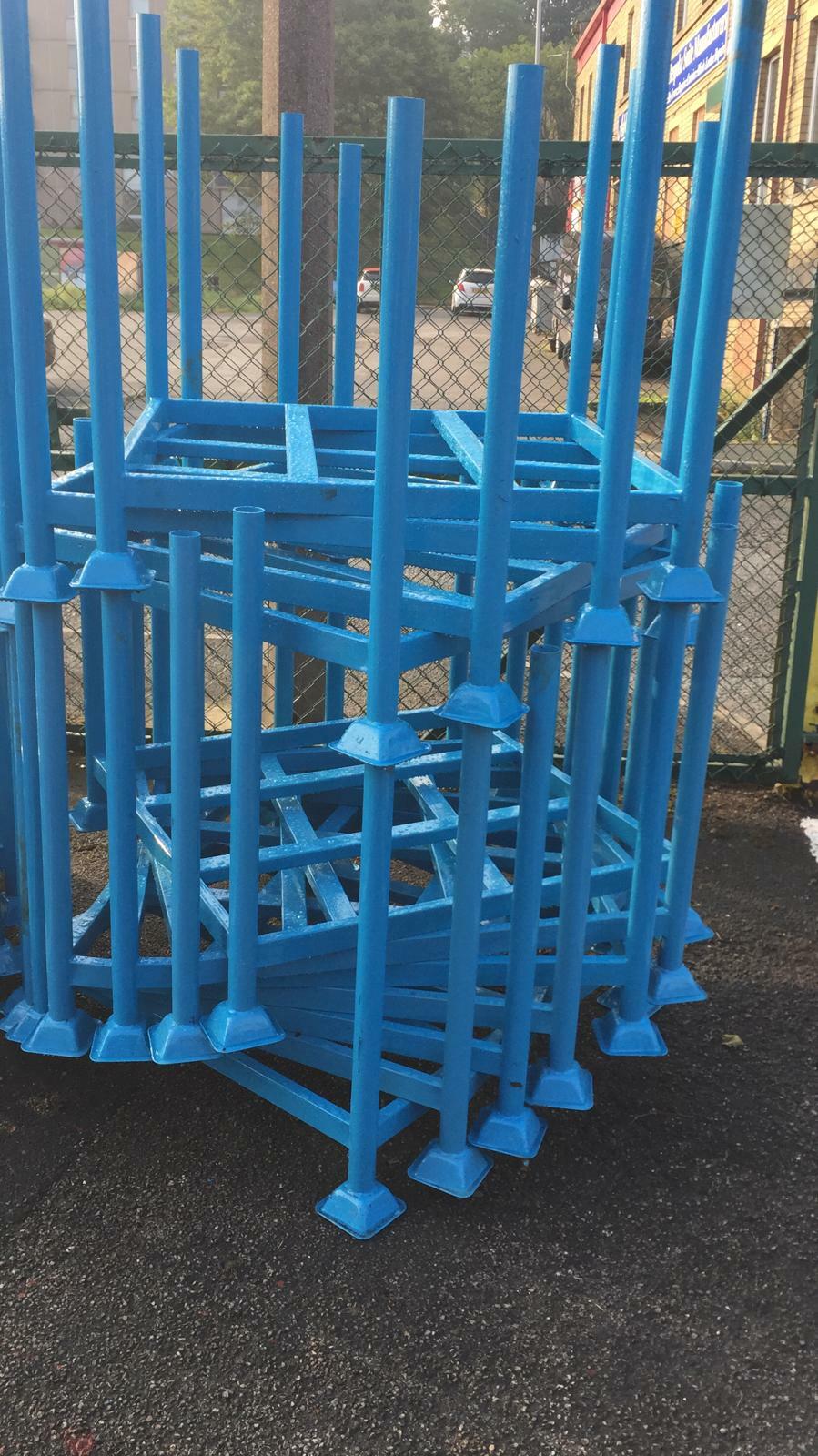 Steel Cage Stillage Cart with lockable castors £142 +VAT | eBay UK
