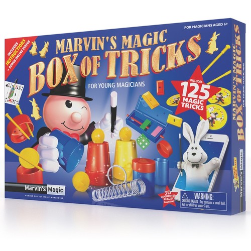 Marvin's Magic - 125 Amazing Magic Tricks for Children - Magic Kit ...