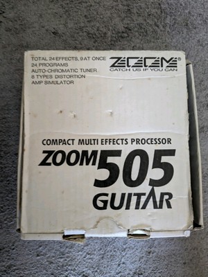 Zoom 505 Compact Original Box And instrutions Guitar Pedal | eBay UK
