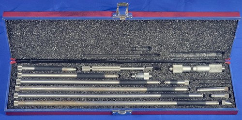 Starrett 823FZ Tubular Inside Micrometer 1.5-32" Range .001" w/ Case & Manual | eBay