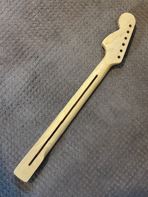 25.5 Strat Electric Guitar Neck Bound Nitro Finish with CBS Style ...