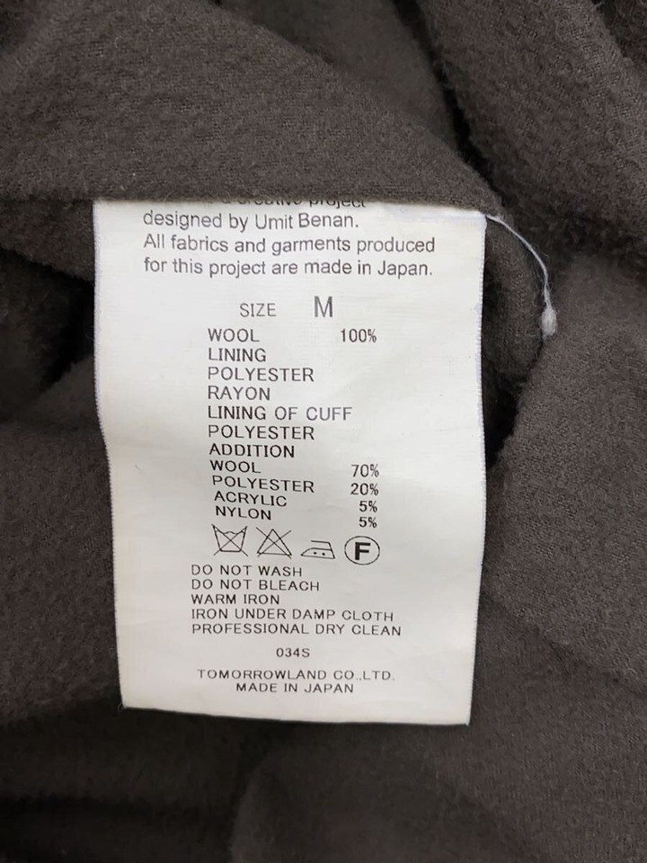 ONIKI Wool M Mod Coat Khaki Used Classic Winter Outerwear | eBay Australia