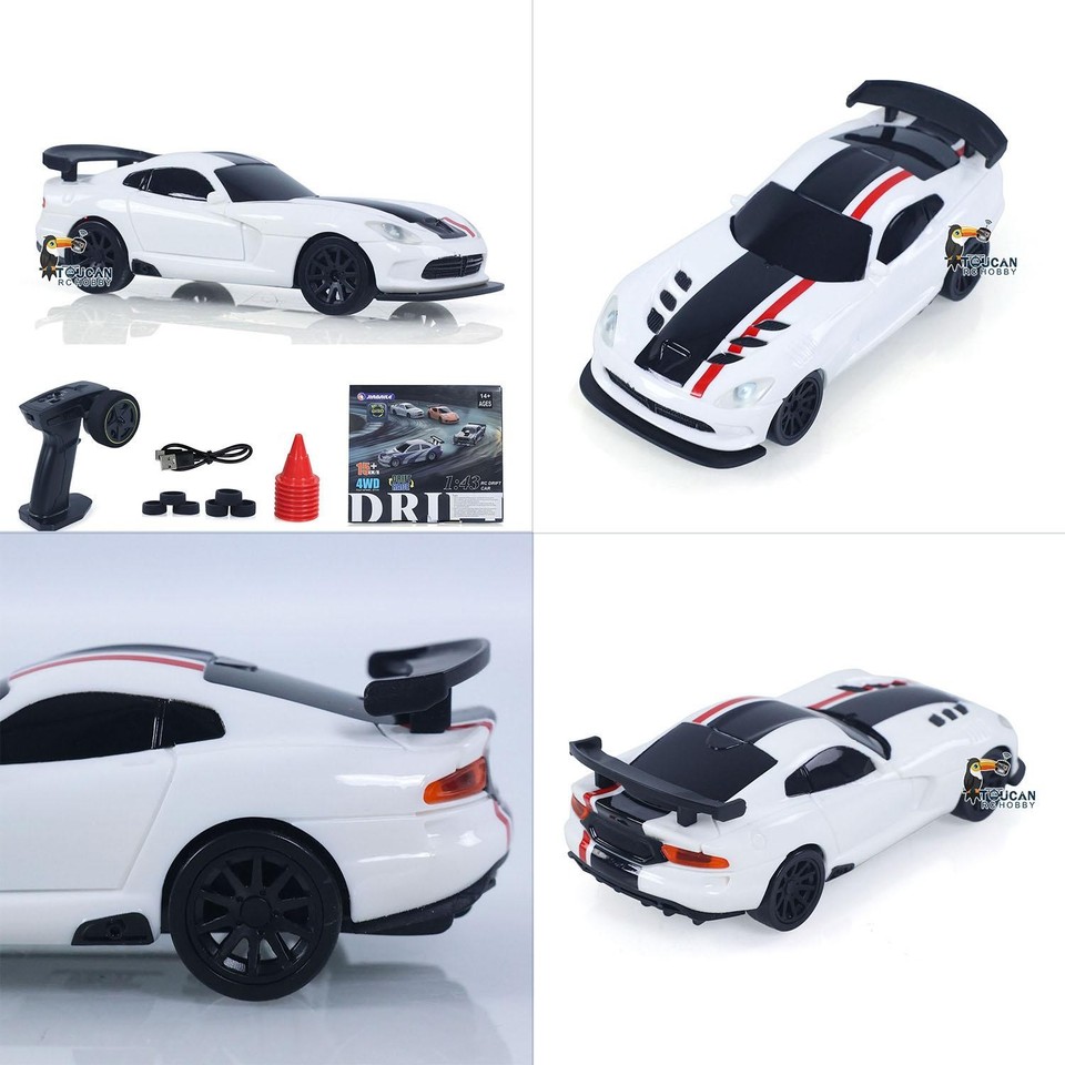 US STOCK 2.4G 1/43 4311G RC Racing Car Gyroscope 4WD Drift Vehicle Mini ...