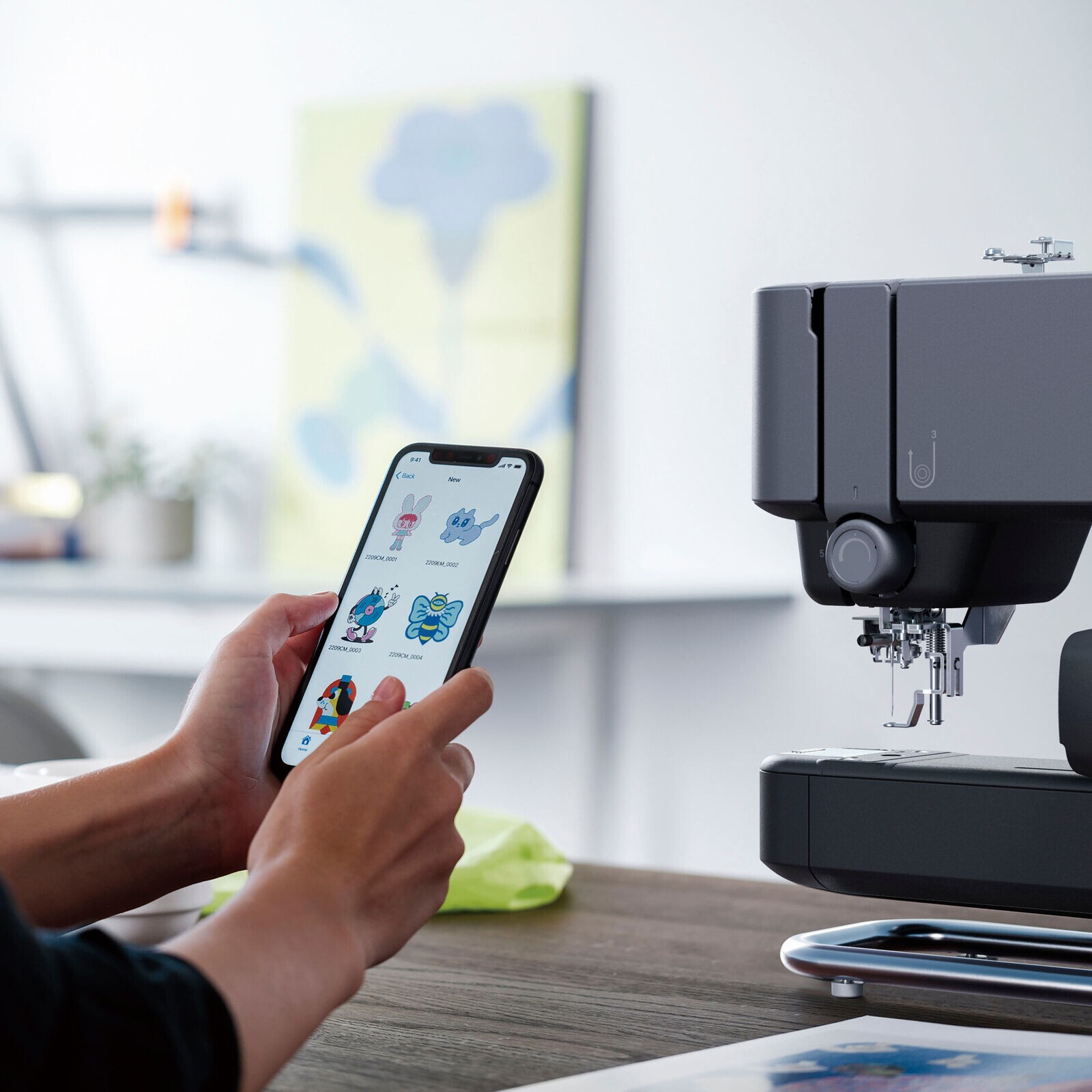 Brother Skitch PP1 Single Needle Embroidery Machine with Artspira ...