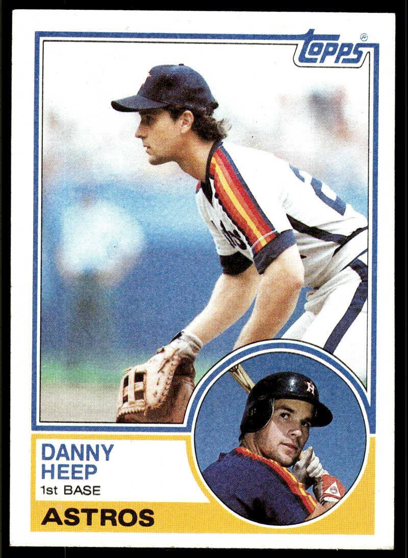 1983 Topps Danny Heep Houston Astros #538 | eBay
