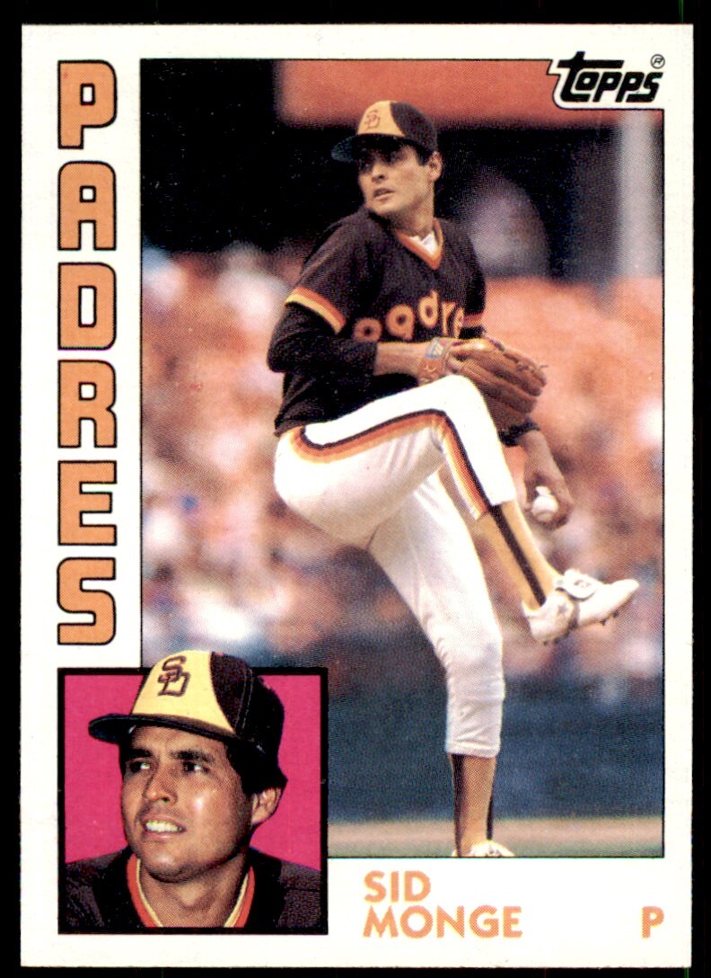 1984 Topps. Sid Monge . San Diego Padres #224 | eBay