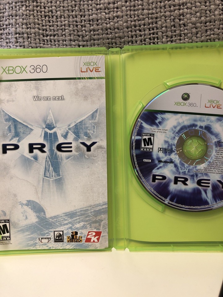 Prey - Xbox 360 Game - Excellent Condition 710425299704| eBay