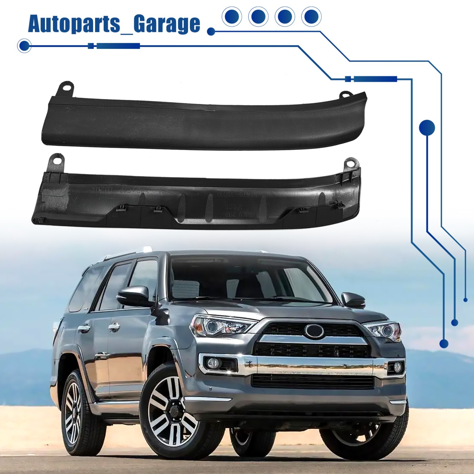 For 2014 - 2019 Toyota 4Runner Limited Front Bumper Grille Assembly ...
