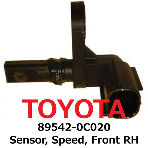 【NEW】Toyota Genuine 2007-2018 Sequoia Tundra Sensor, Speed, Front RH ...