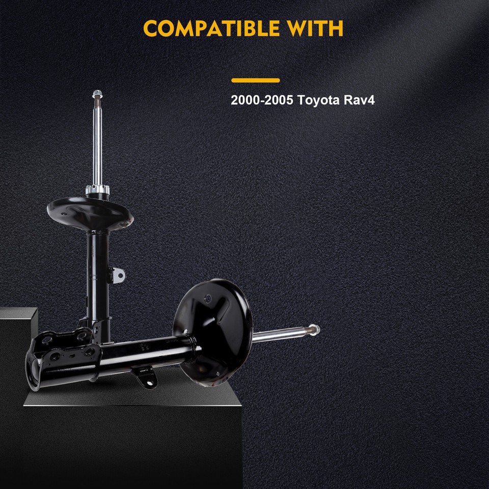 Front Pair Shocks Struts Absorber for Toyota RAV4 2001 2002 2003 2004 ...