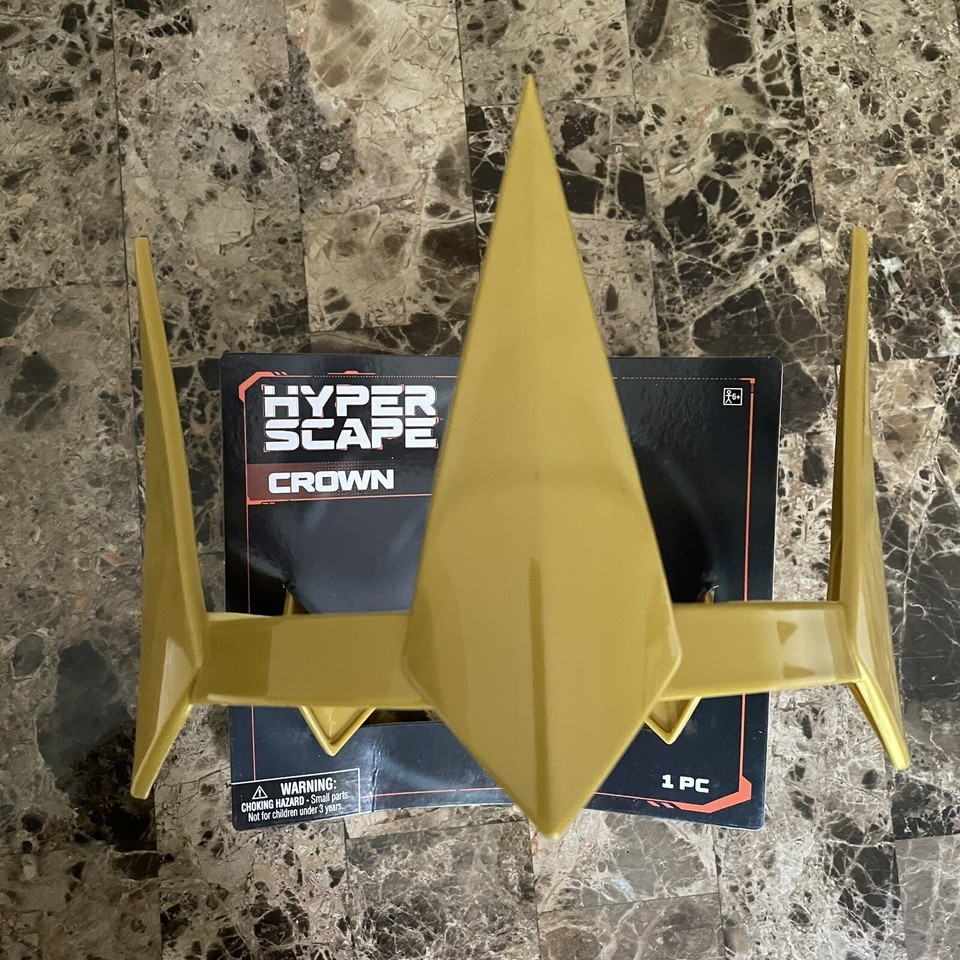 HyperScape Gold Crown Halloween Accessory Unisex One Size Fits Most NEW ...