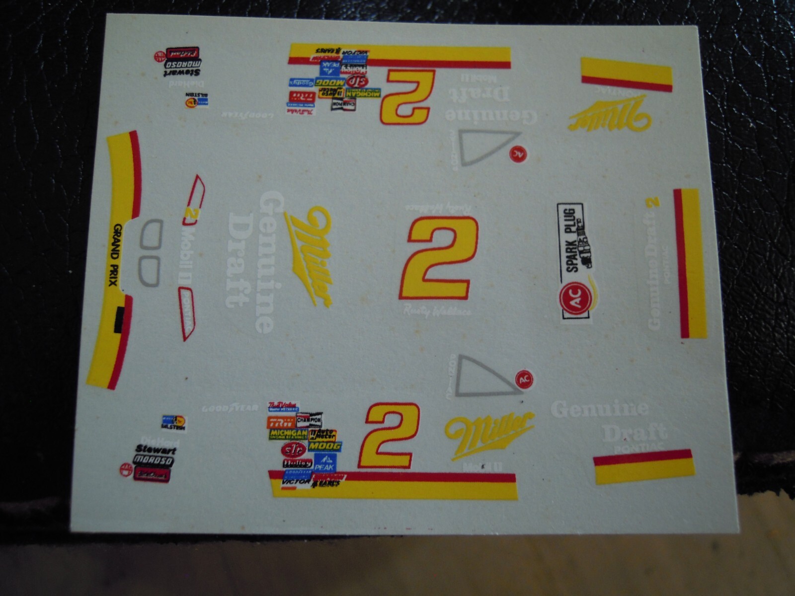 SCM Rusty Wallace #2 Miller Genuine Draft Pontiac Grand Prix 1/64 ...