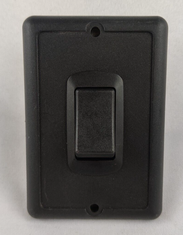 Sigma 12V 2 Prong On Off Switch W/ Bezel Black RV Camper Trailer ...