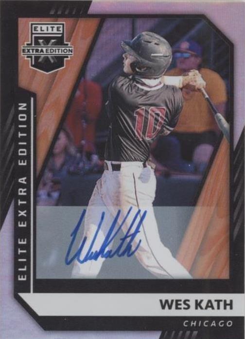 2021 Panini Elite Extra Edition - Wes Kath #57 Signatures (AU, RC) for ...