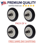 4581EL2002C Dryer Drum Roller for LG & Kenmore Dryers 4581EL2002A (4 ...