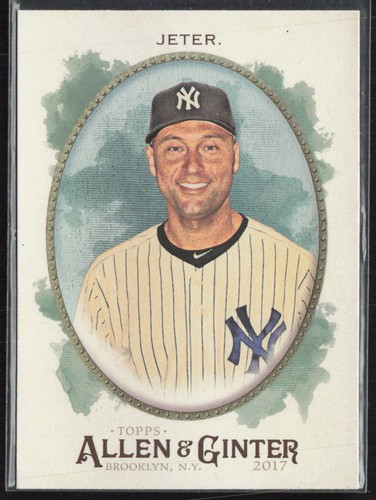 2017 Topps Allen & Ginter #7 Derek Jeter Hot Box Foil | eBay