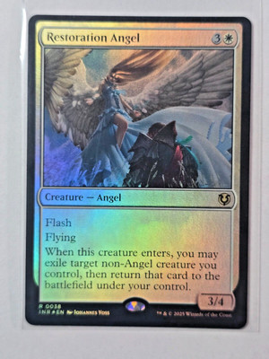 MtG Innistrad Remastered Restoration Angel 038 Holo NM | eBay