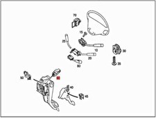 MERCEDES Cl203 Boot Release Handle C Class W203 Coupe Open Switch ...