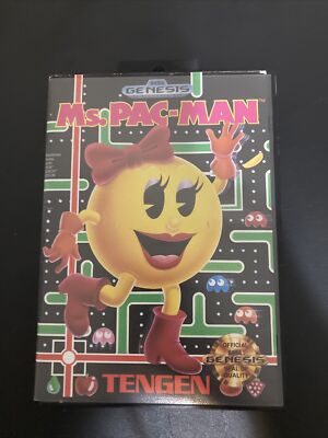 Ms. Pac-Man (Sega Genesis, 1991) Classic Video Gem 31763030508| eBay