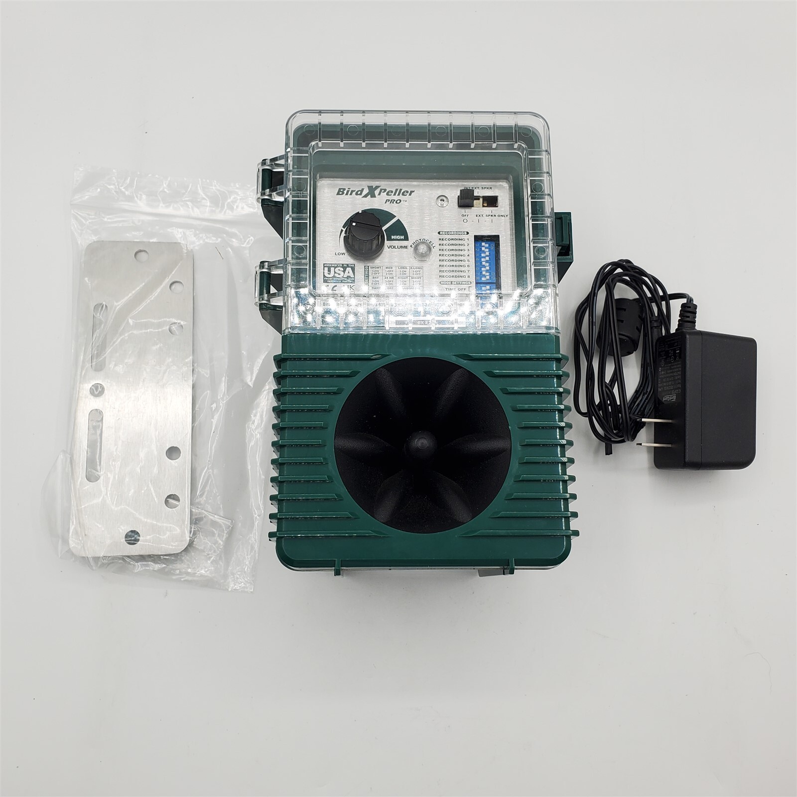 Bird-X BirdXPeller Pro Electronic Bird Preventer Version 2, 3-5 kHz ...