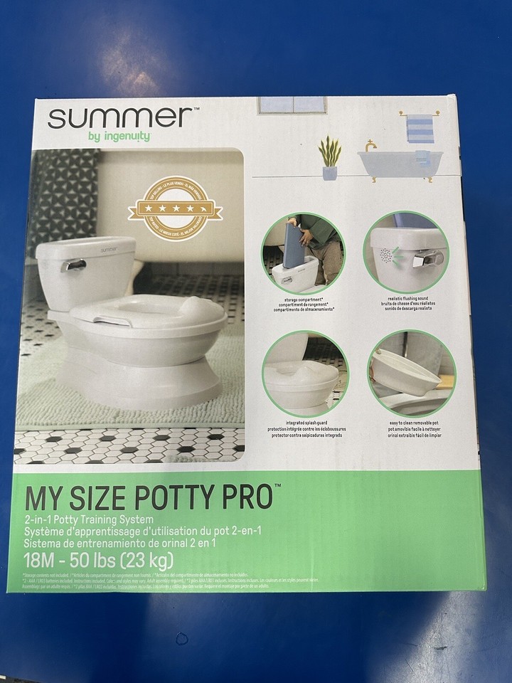 Summer Infant My Size Potty Pro Potty Chair - White | eBay