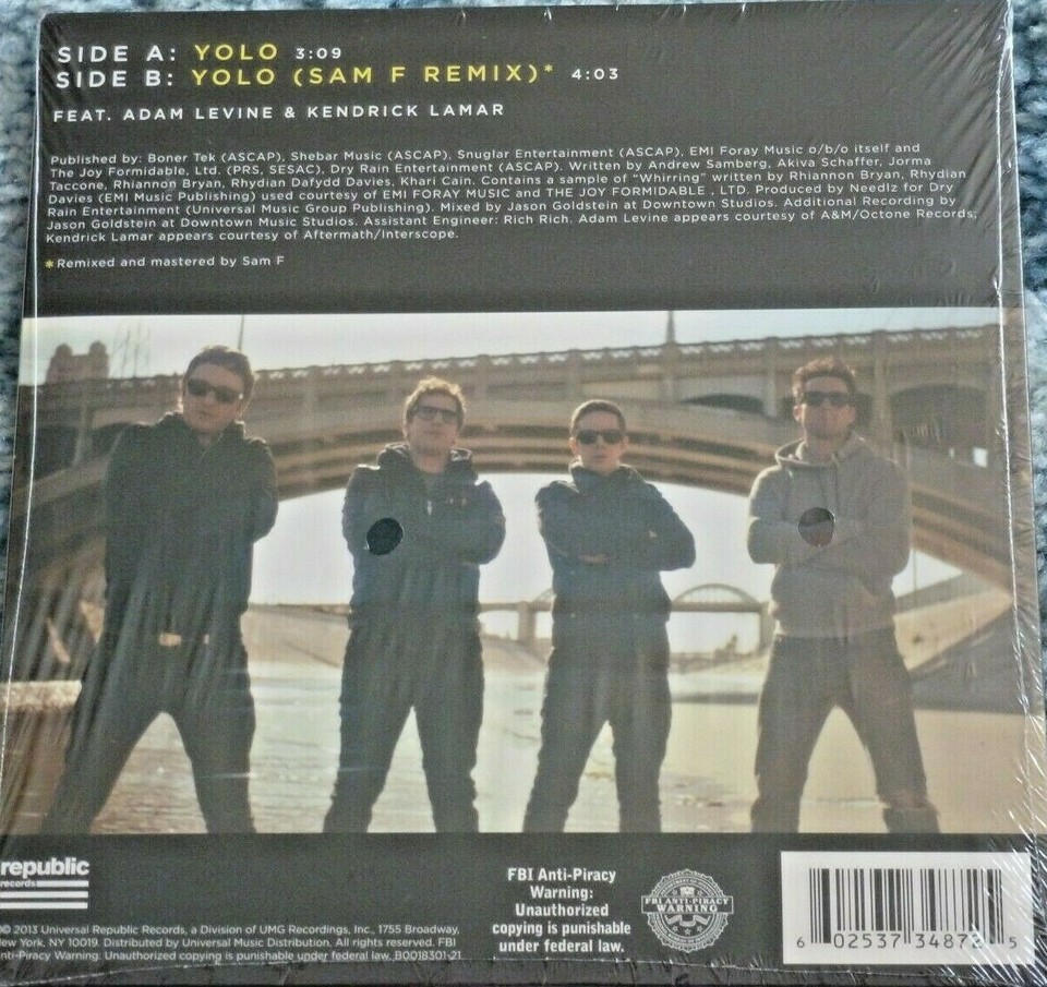 LONELY ISLAND FEATURING ADAM LEVINE 45 RPM 7" VINYL - Yolo RECORD STORE ...