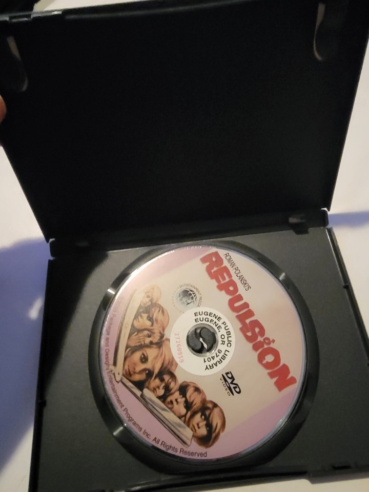 Repulsion DVD Roman Polanski Catherine Deneuve Thriller Horror RARE | eBay