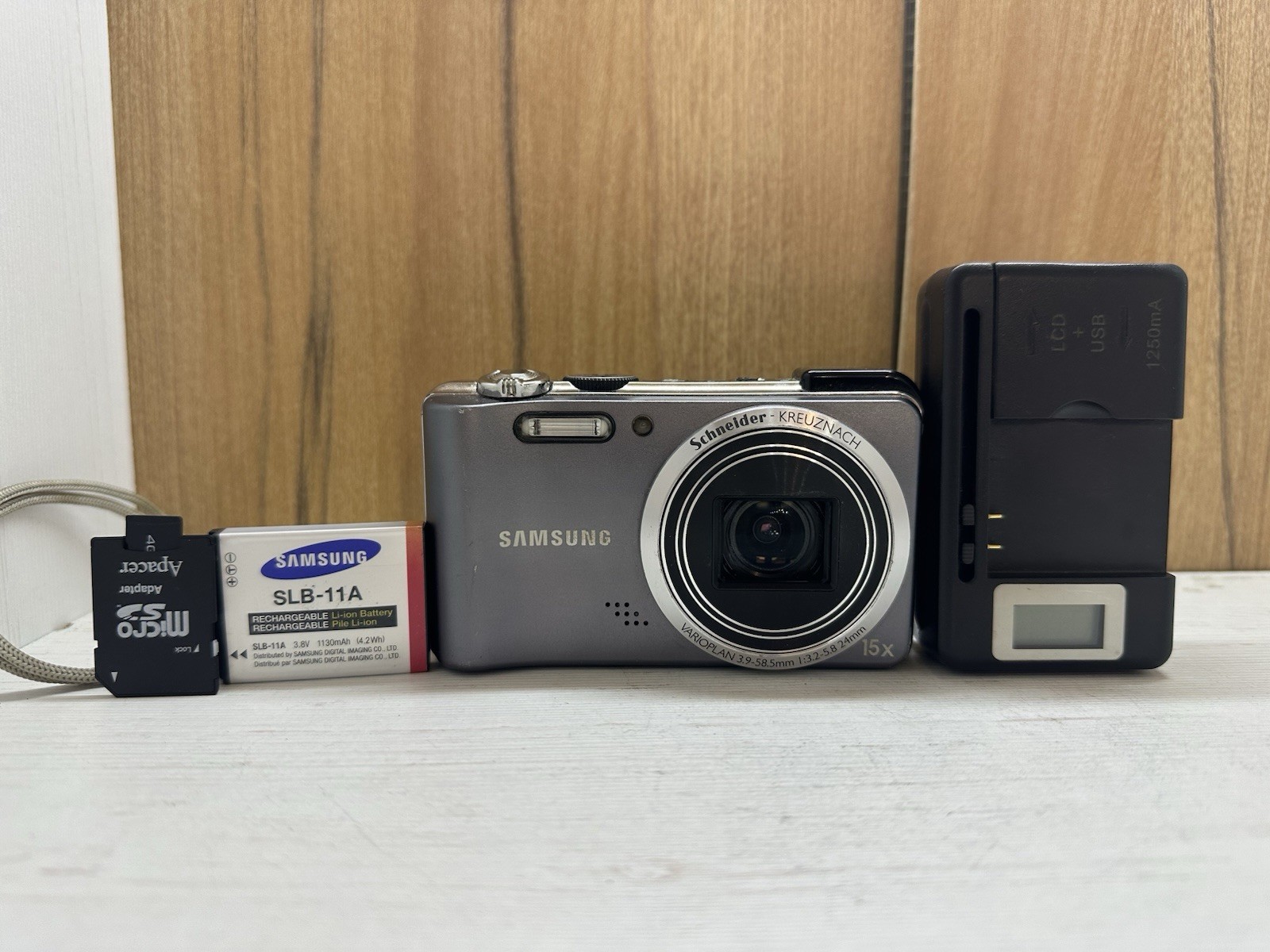 Samsung WB650 GPS 15x optical zoom Digital Camera 12.1 MP Video 3 In ...