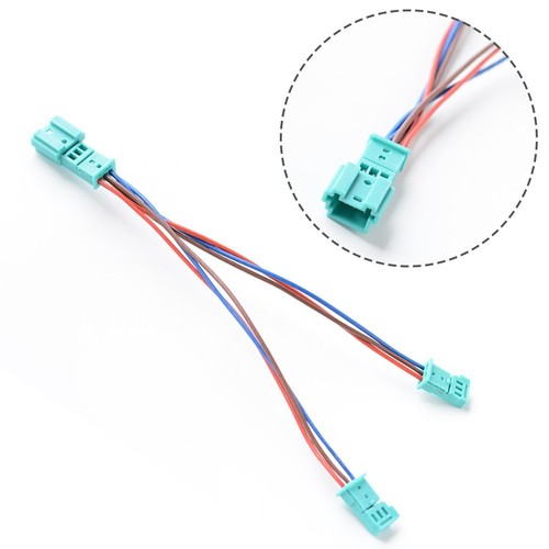 Radio Adapter Cable Y Type F30 F31 F32 Wiring 1pcs 3 Pin Blue Plastic ...