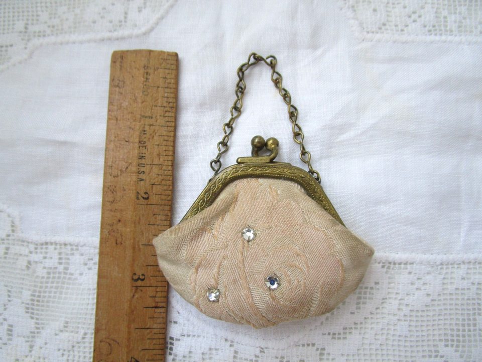 Vintage Madame Alexander Cissy, & Others Creamy Pink Purse With ...