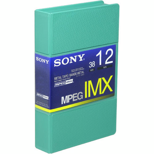 Sony BCT12MX MPEG IMX Video Cassette, Small | eBay
