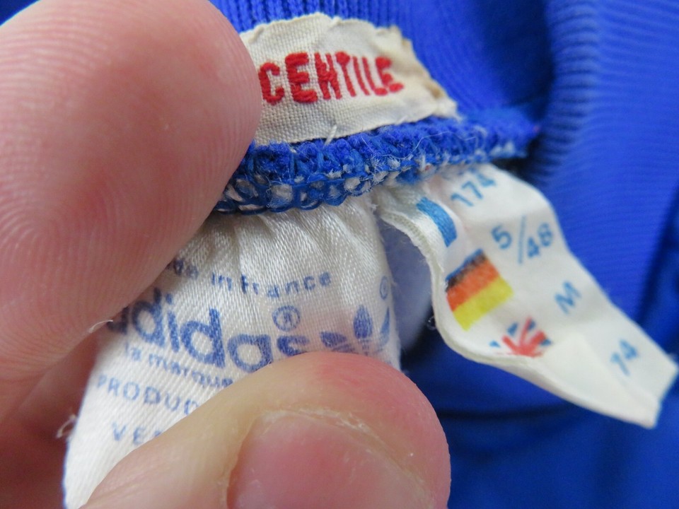 Vtg 80s Jean Marc Piacentile France FNSU Adidas ATP Jacket Trefoil Mens ...
