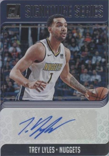 2018-19 Panini Donruss - Signature Series Trey Lyles #SG-TLY (AU) for ...