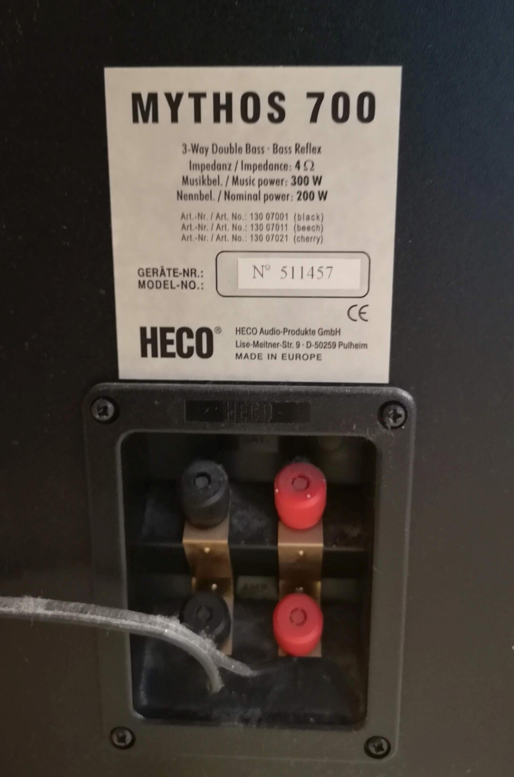 1 Paar 3-Wege Standlautsprecher "Heco Mythos 700" | eBay