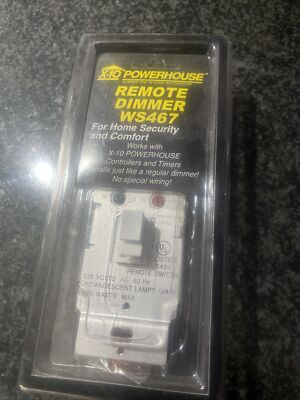 X10 Powerhouse WS467 Remote Dimmer Wall Switch Module 689788401003| eBay