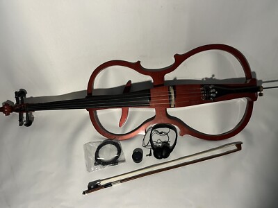 Electronic cello 4/4 black white professional Electric cello Used | eBay
