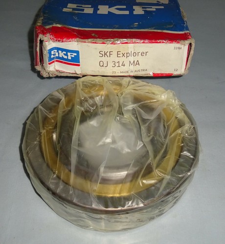 SKF QJ 314 MA Ball Bearing OD 150mm ID 70mm QJ314MA NEW | eBay
