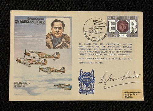 Group Captain Sir Douglas Bader DSO & Bar, DFC WW2 RAF Flying Ace ...