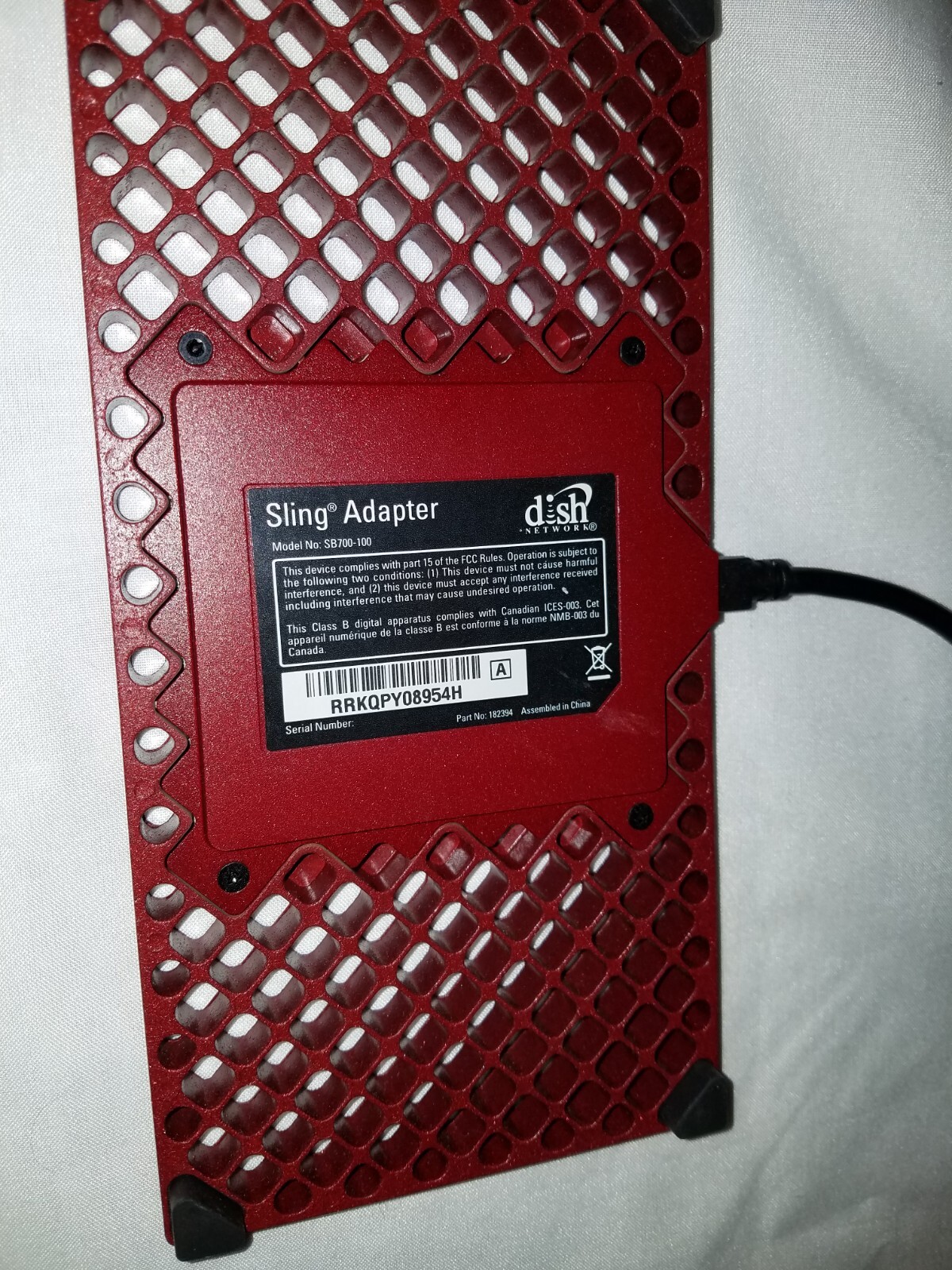 Dish Network Sling Media Adapter and (4)Remote Controllers(3) power ...